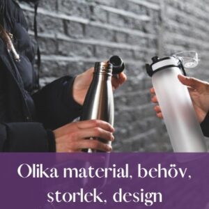 Ultimat guide: Så väljer du rätt vattenflaska för dina behov - Upplev ...